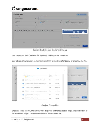 OneDrive Integration is Now Available with Orangescrum | PDF