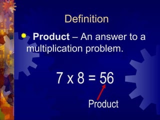 Product & factors | PPT
