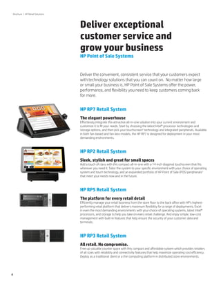 Retail Solutions HP | PDF