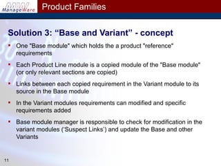Product families | PPT