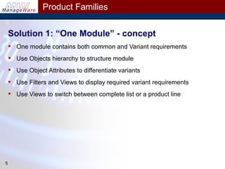 Product families | PPT