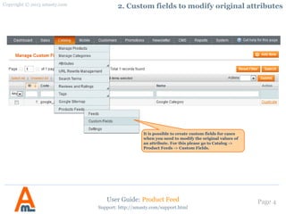 Product feed: Magento Extension by Amasty. User Guide. | PDF