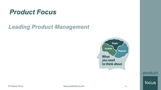 Product focus -- leading product management | PDF