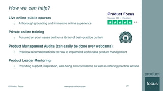 Product focus -- leading product management | PDF