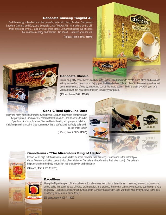 GANO Product guide | PDF