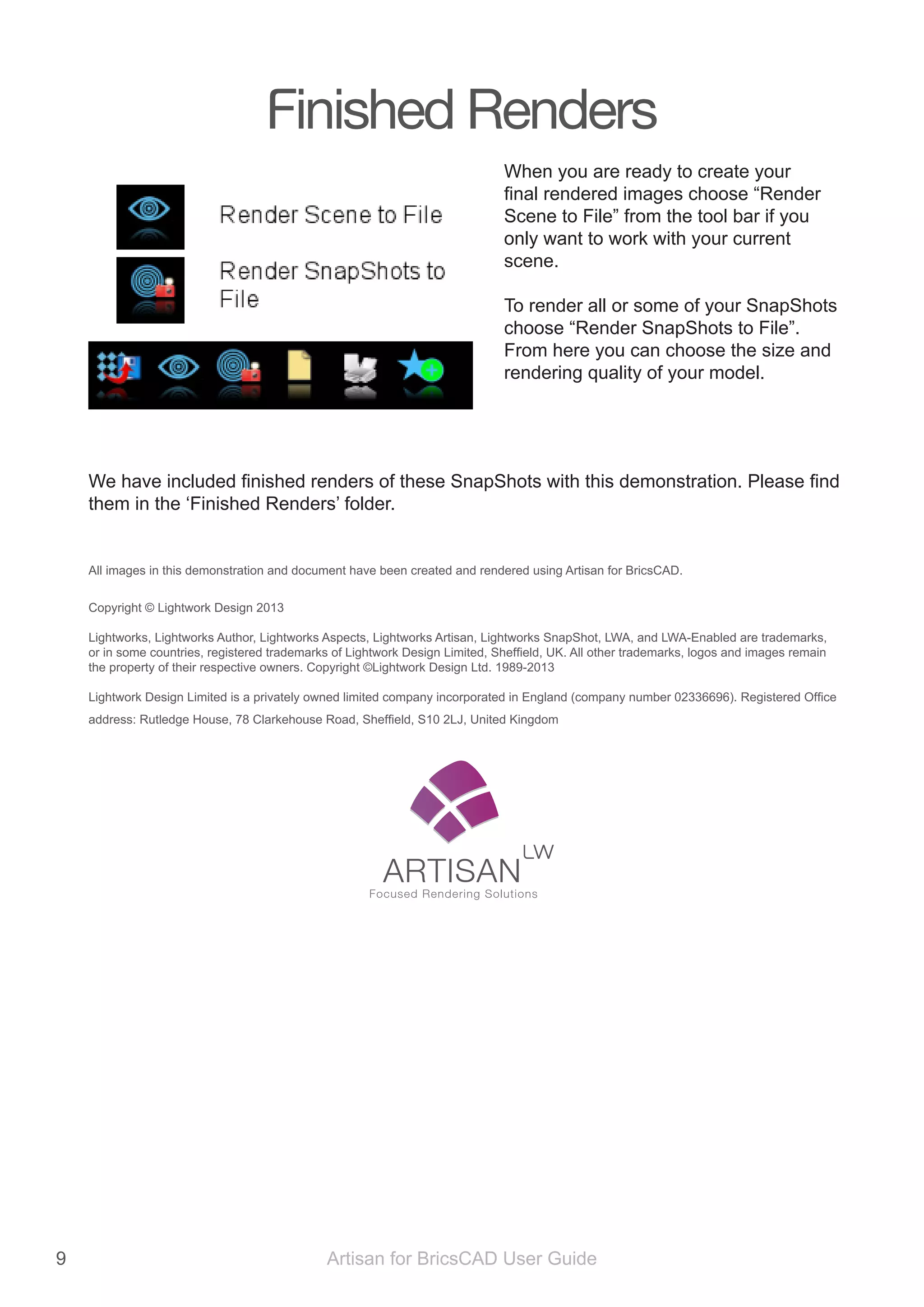Artisan for BricsCAD User Guide | PDF