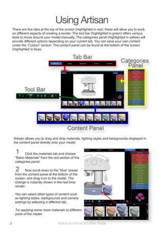 Artisan for BricsCAD User Guide | PDF