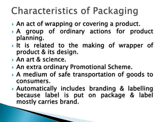 Product identification packaging & labeling brand name & trademark | PPTX