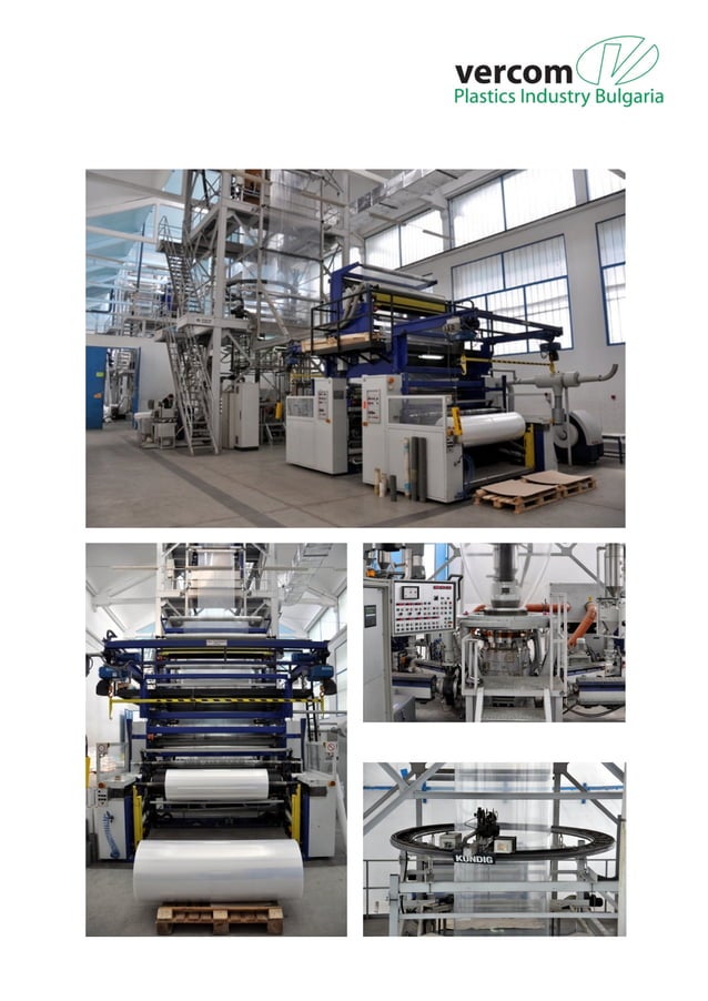 Production Vercom Plastics Industry Bulgaria | PDF