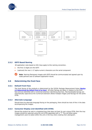 Product image specification | PDF
