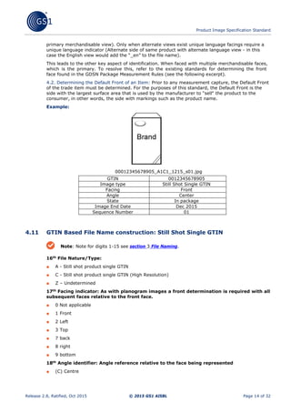 Product image specification | PDF
