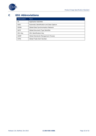 Product image specification | PDF