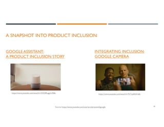 Product Inclusion for More Inclusive Designs | PPT