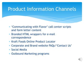 Product Information Toolkit | PPSX | Email | Internet