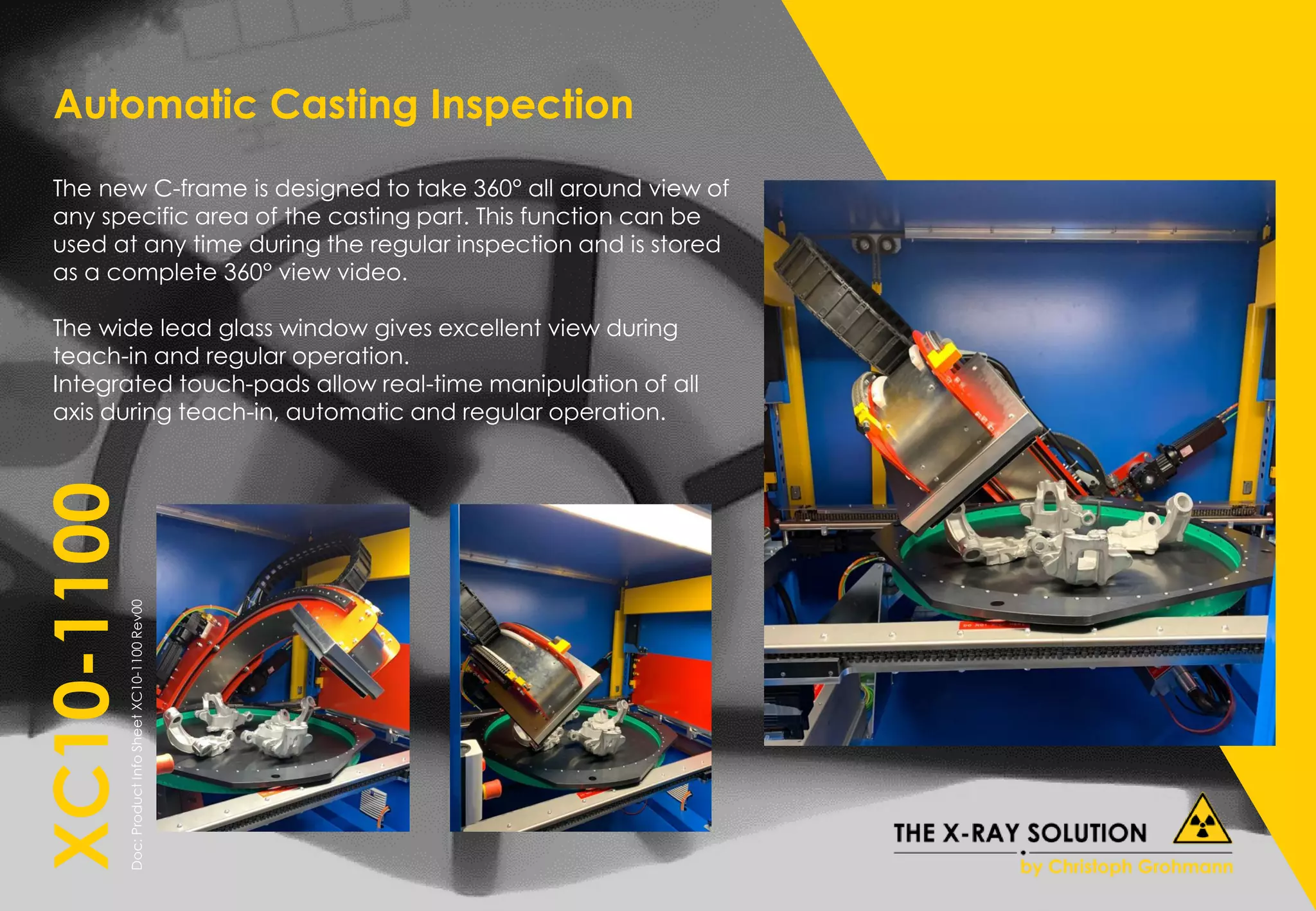 Automatic Casting Inspection | Info sheet XC10-1100 | PDF