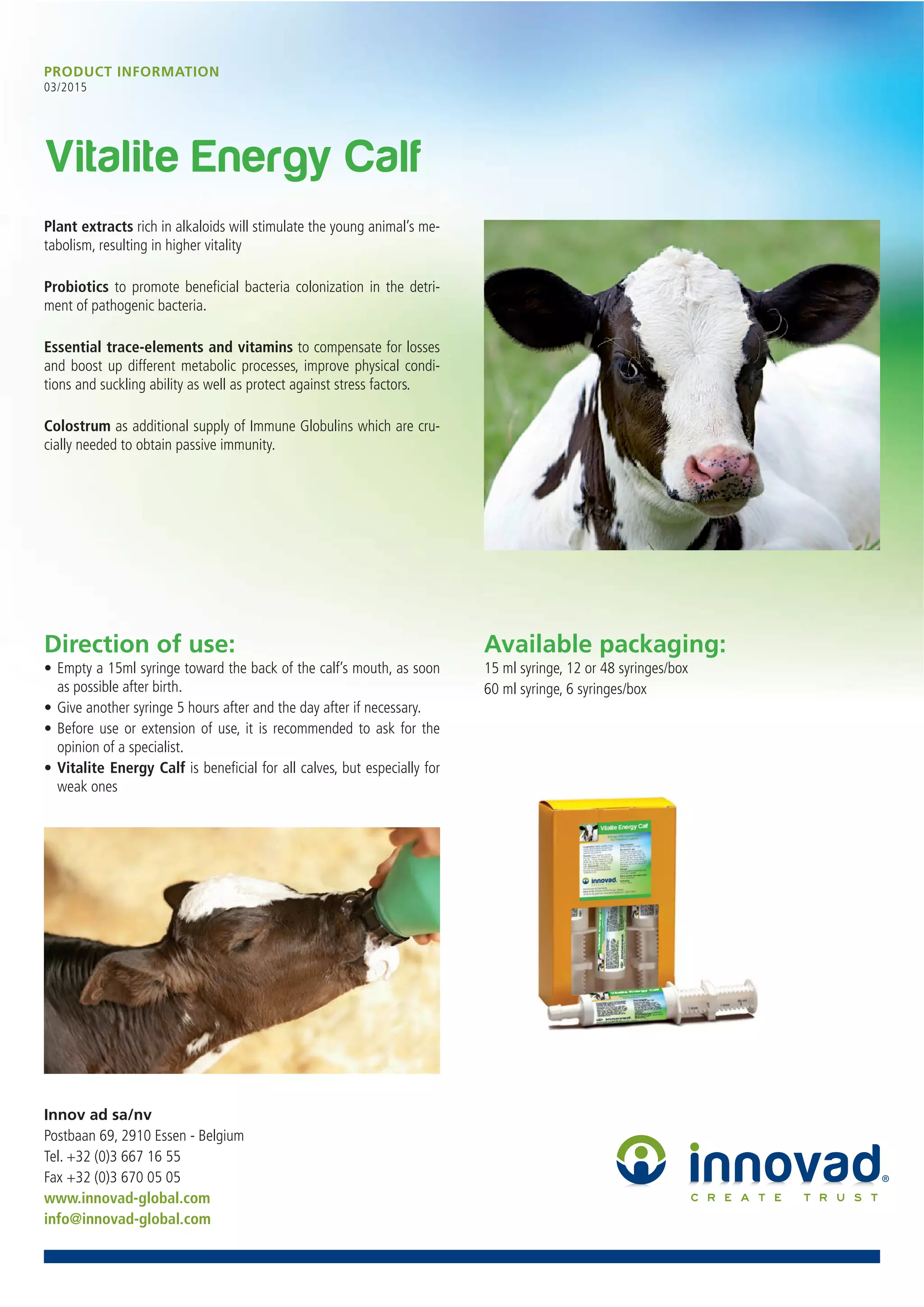 vitalite energycalf | PDF