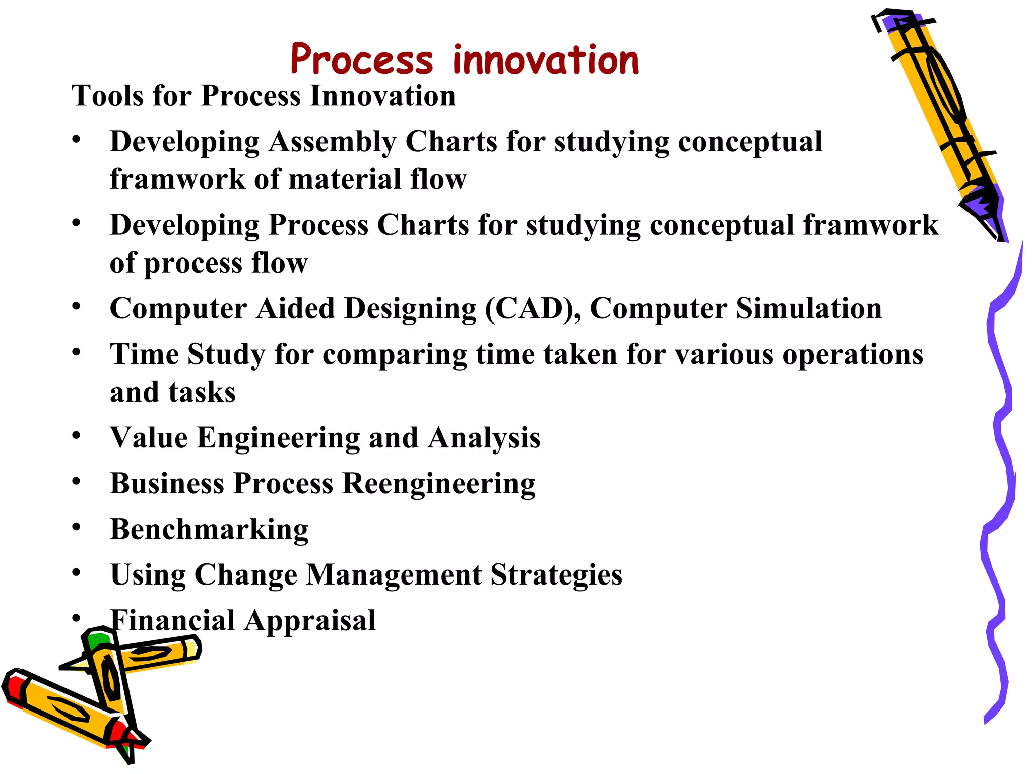 Product innovation & process innovation | PPT