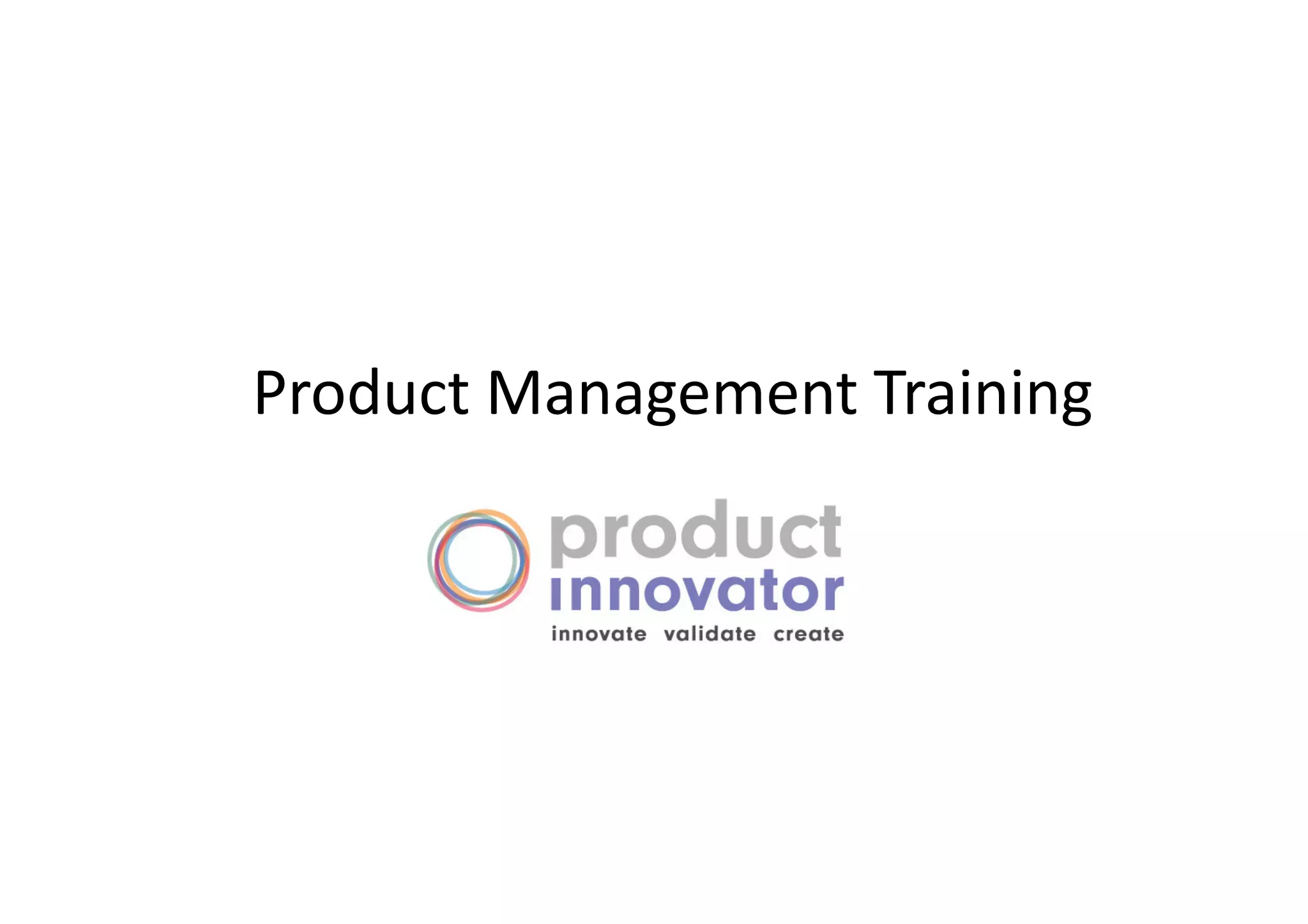 Product innovator product_management_training | PPT