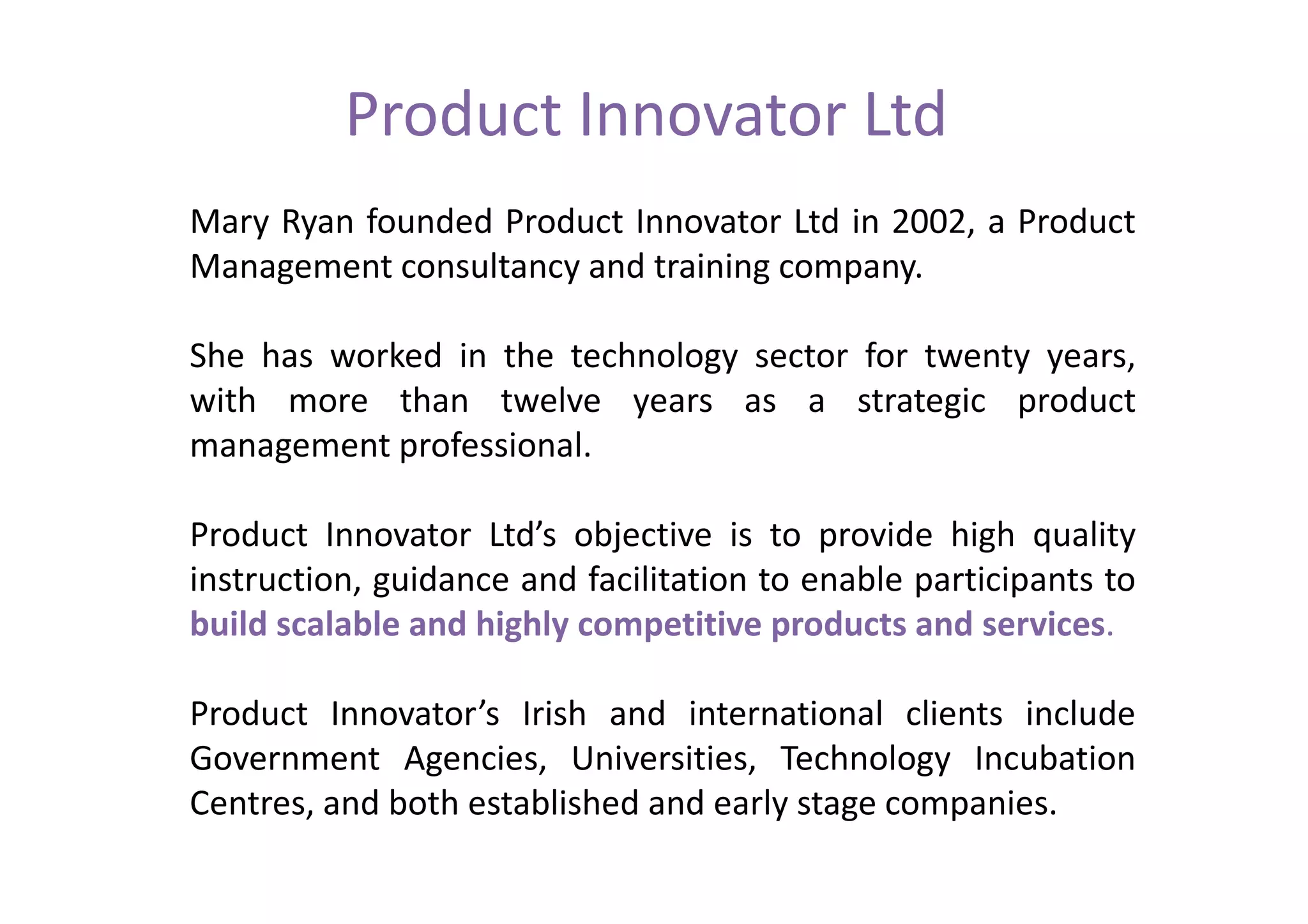 Product innovator product_management_training | PPT