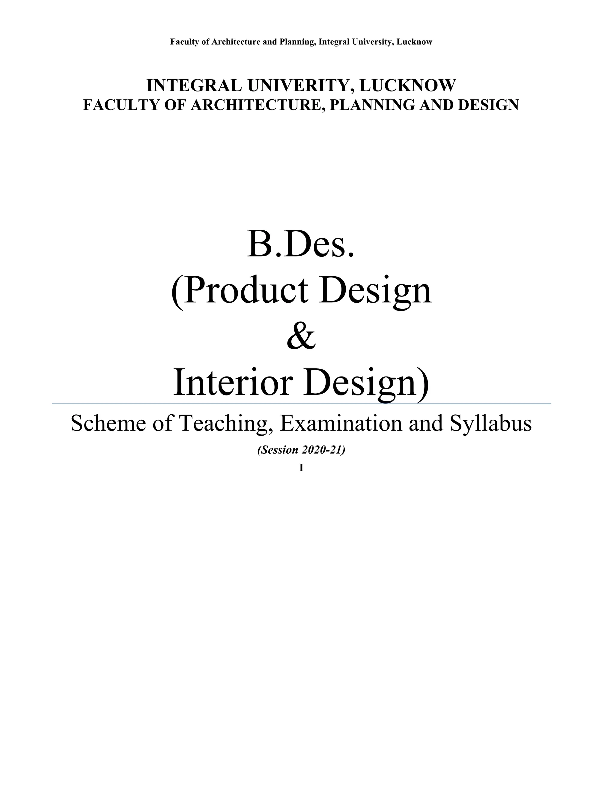 Product & Interior Design Syllabus for 2nd year.pdf
