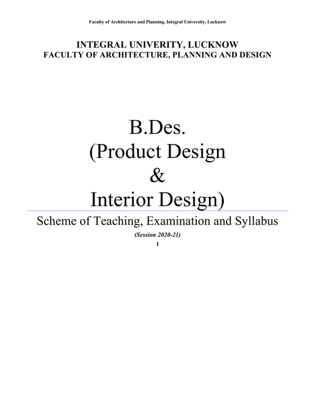 Product & Interior Design Syllabus for 2nd year.pdf