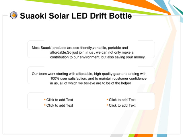 Product Introduction Template | PPT