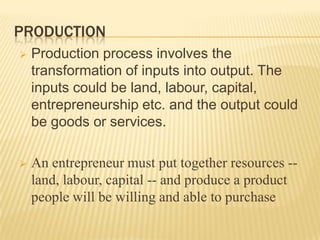 Production Managerial Economics | PPT