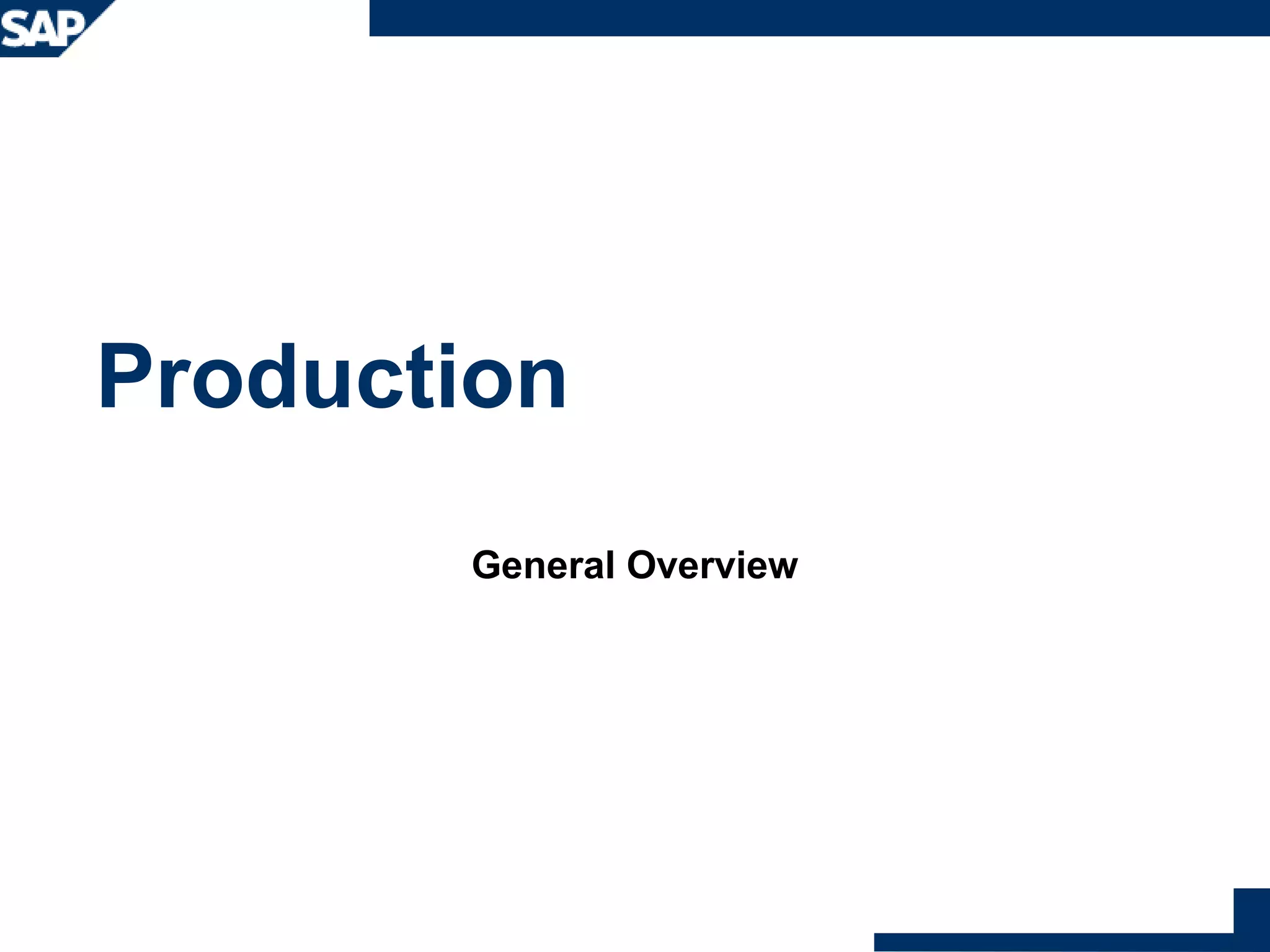Production | PPT
