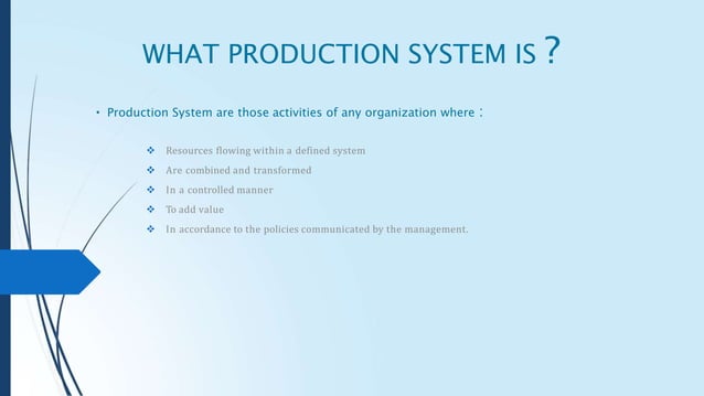 production-170629054926 (1) production system | PPT