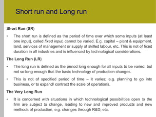 Production.pptx economics for managers production | PPTX