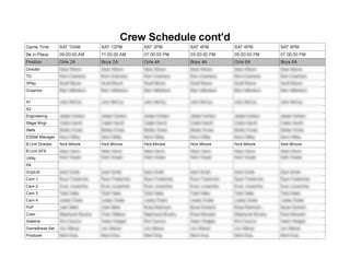 Production book | PDF