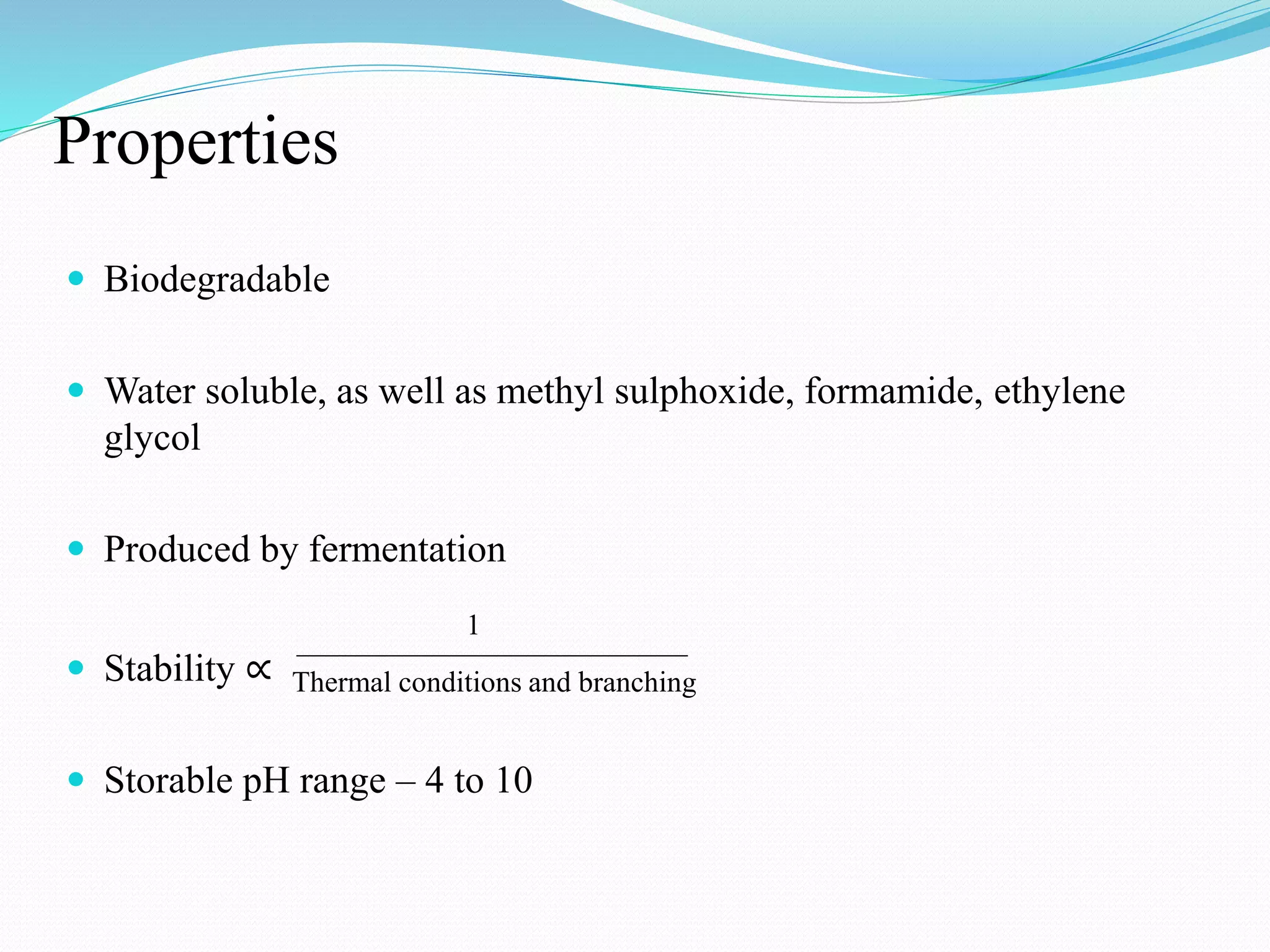 Production of Dextran | PPTX