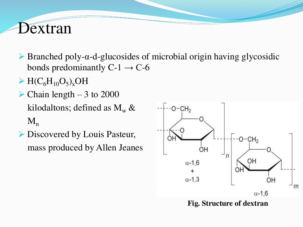 Production of Dextran