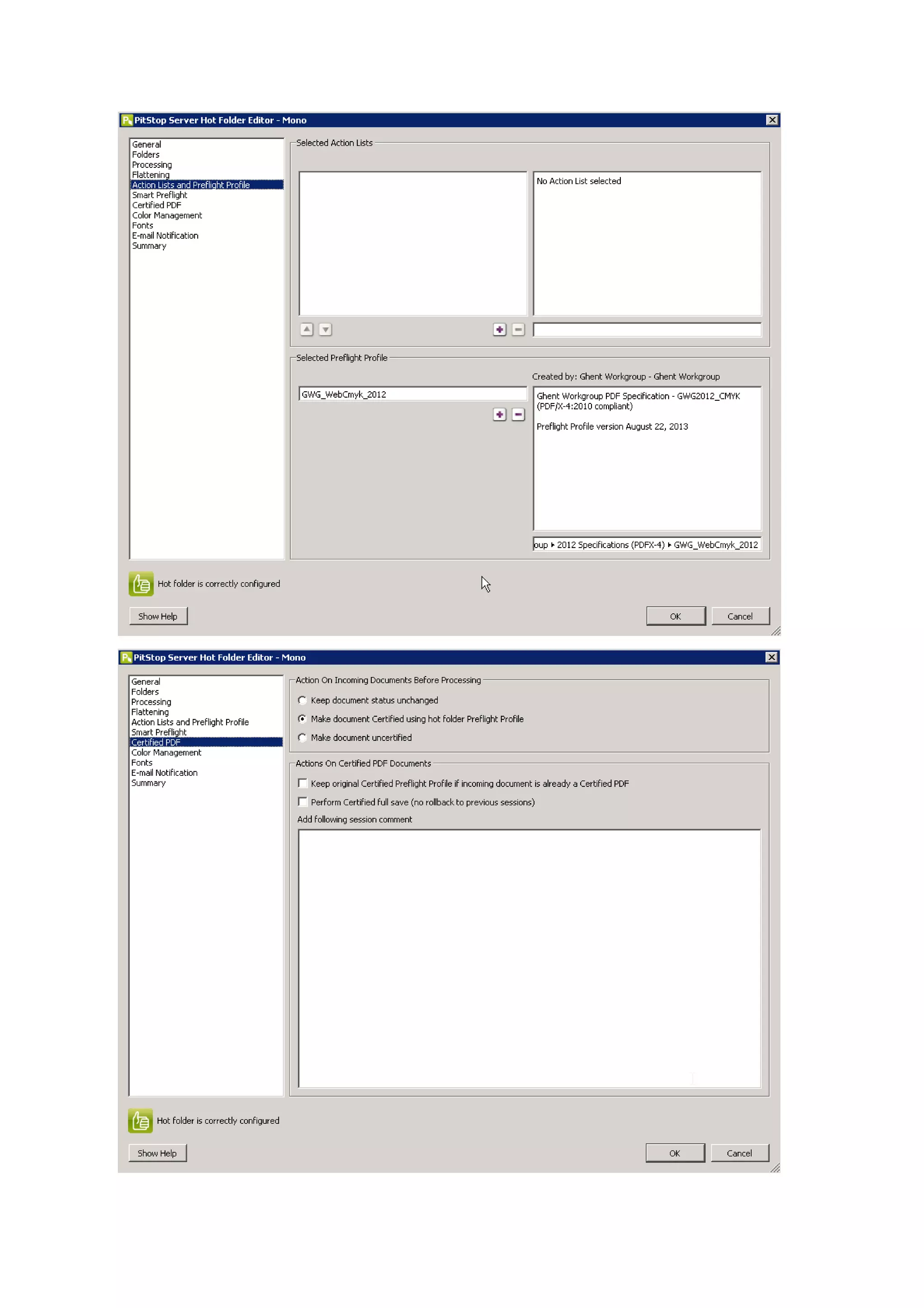Production 2 Preflight Example setup using Pitstop Folder.pdf ...