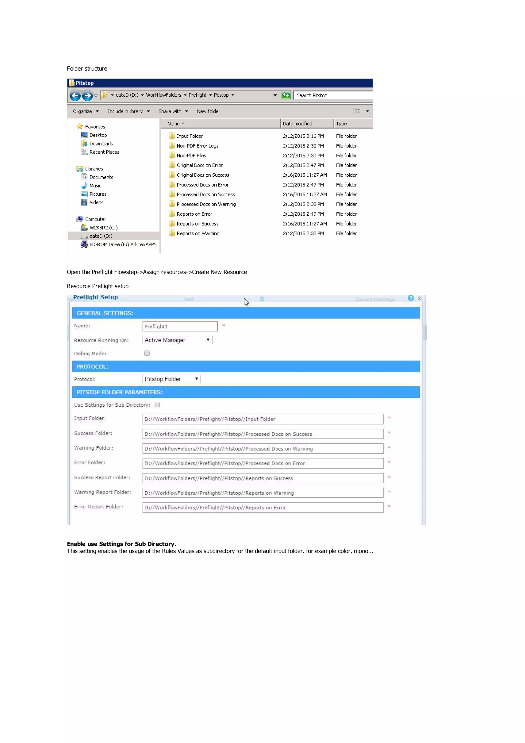 Production 2 Preflight Example setup using Pitstop Folder.pdf | Operating Systems | Computer ...
