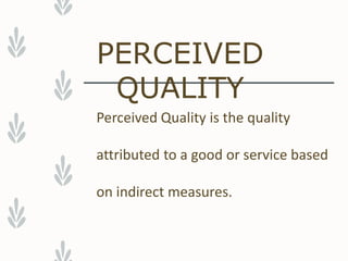 Quality management and Material Planning | PPT
