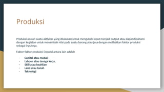 Production / theory of production .pptx