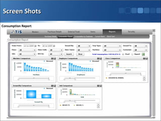 Production Accounting, Intend, Purchase Order & Inventory Tracking ...