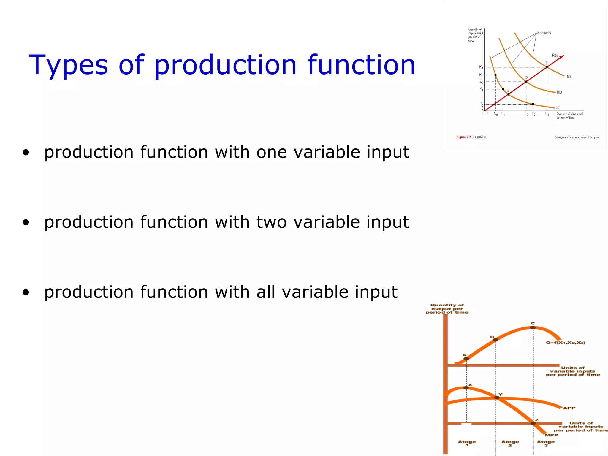 Production analysis | PPT | Business | Business and Finance