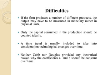 Production analysis ppt | PPT