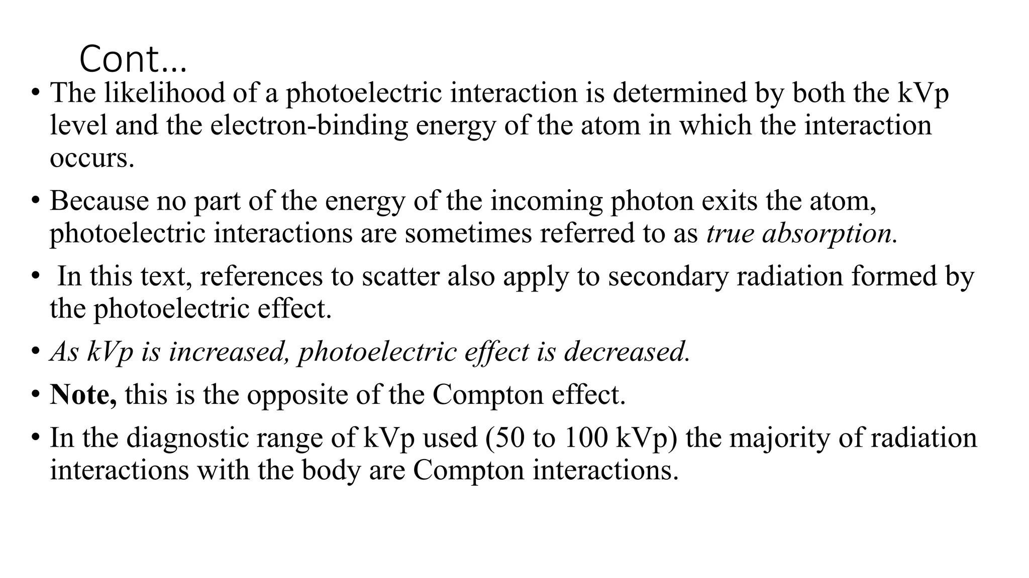 Production and control of scatter radiation (beam | PPTX