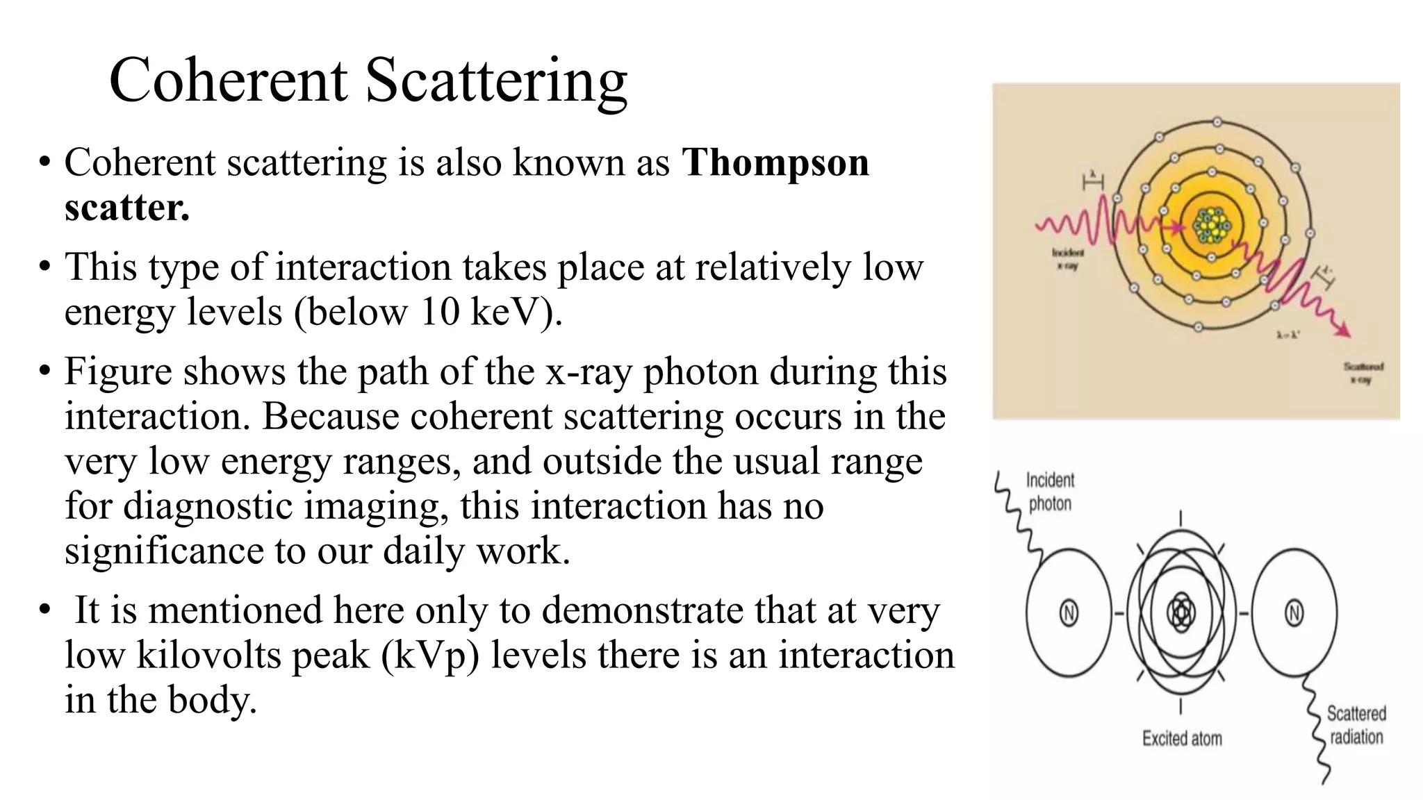 Production and control of scatter radiation (beam | PPTX