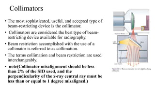 Production and control of scatter radiation (beam | PPTX