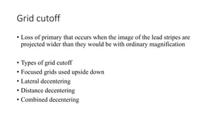 Production and control of scatter radiation (beam | PPTX