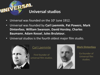 Production and disruption companies2 | PPT