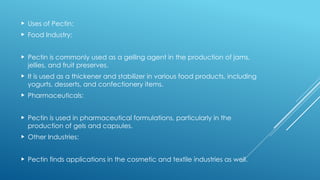 Production and extraction of pectin and bioethanol.pptx