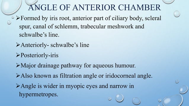 Production and flow of aqueous humor | PPTX