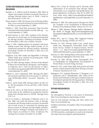 Production and marketing_moringa_farm_and_forestry | PDF