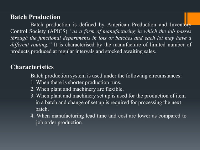 Production and Operation Management | PPTX