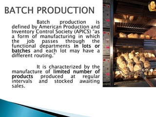 Production and operation management | PPT